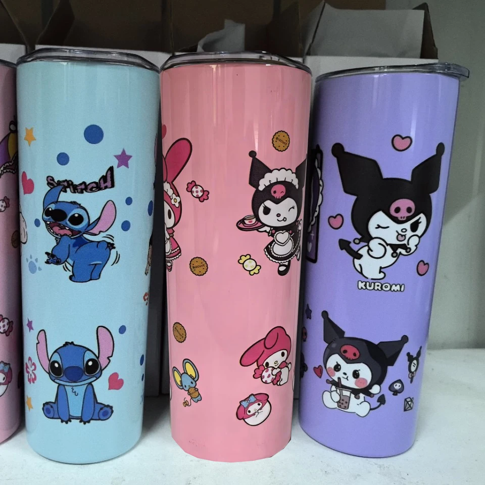 Stitch 20oz Thermos Mug Cup With Screw Lid Insulated Drink Cups Vacuum ...