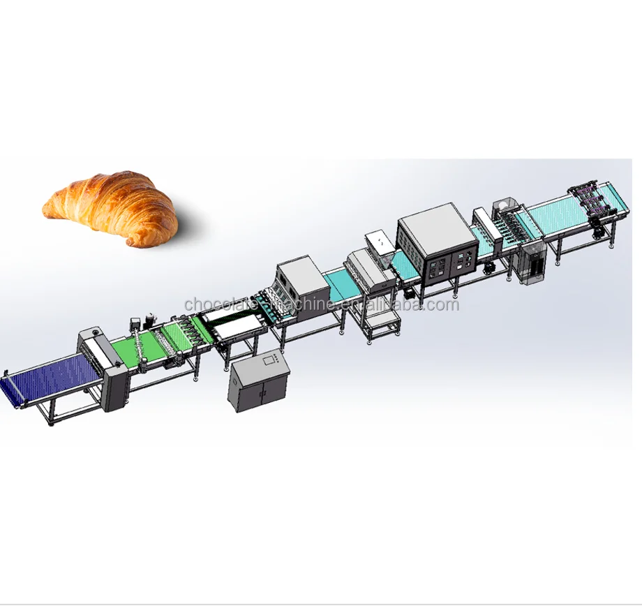 Automatic Croissant Making Machine Croissant Production Line - Buy ...
