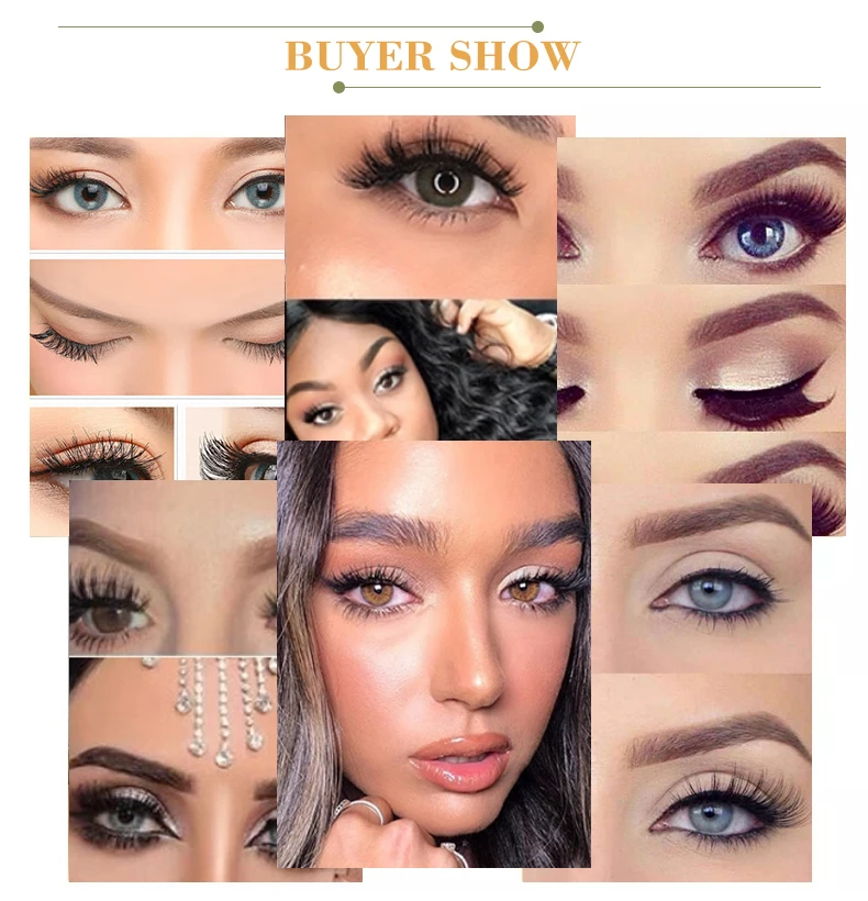 Luxury Custom Crystal Diamond Curling Eye Lashes Clip Cosmetic Makeup ...