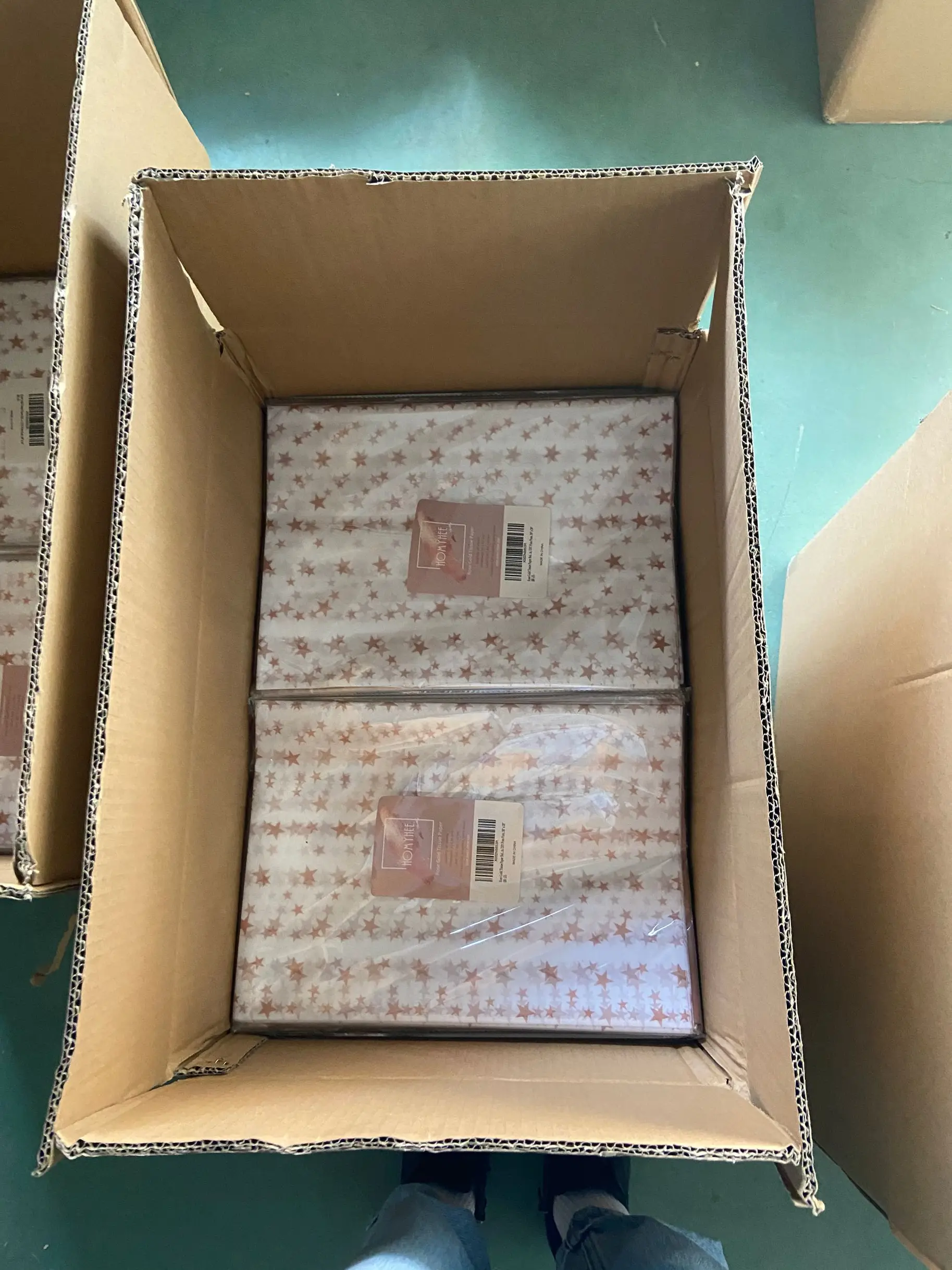 Custom Eco Friendly White Wrapping Tissue Paper With Brands Names ...