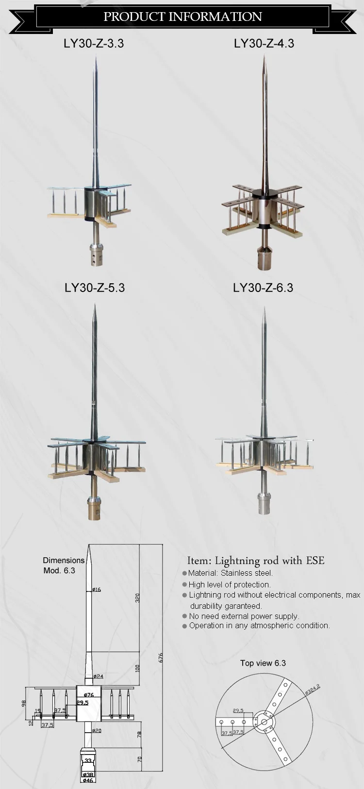 Towers Buildings Grounding Device Lighting Protection System ...