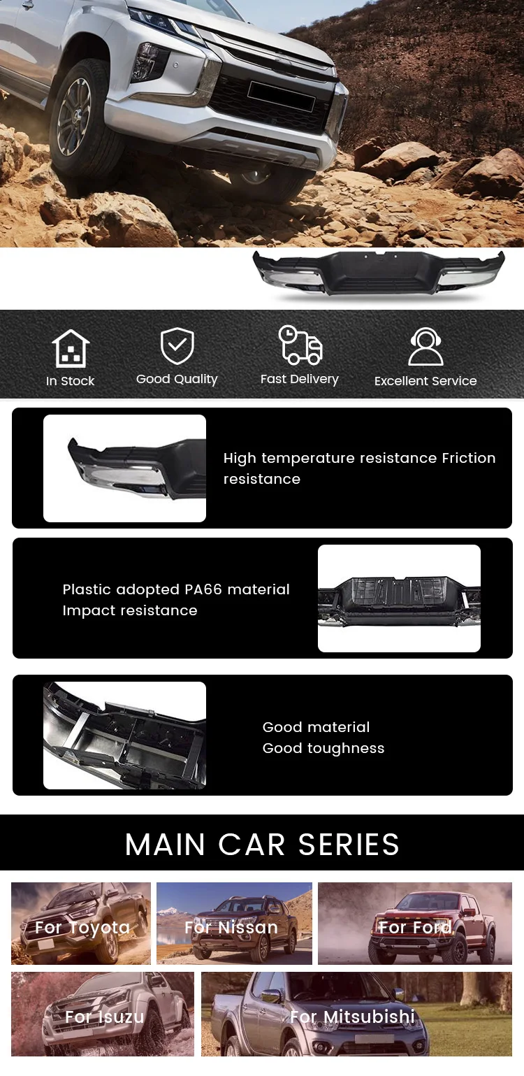 丰田Hilux KUN26 KUN36 52105-0K030 52105-0K021 52023-0K070后保险杠板| Alibaba.com
