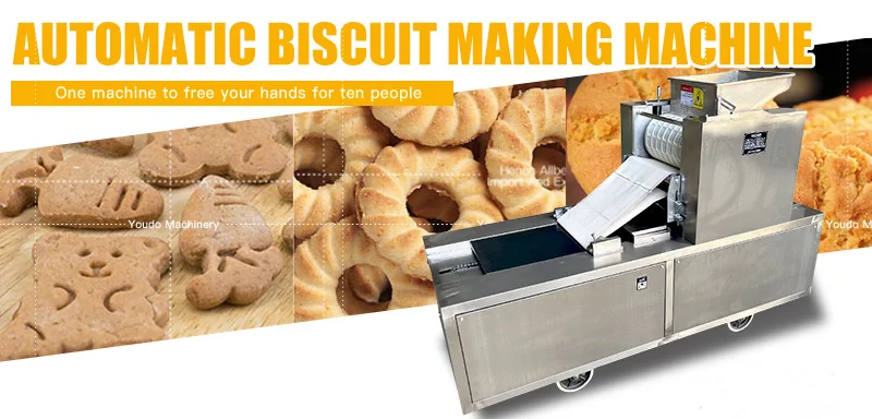 Automatic Weigher Biscuit Cookie Forming Machine - High Productivity
