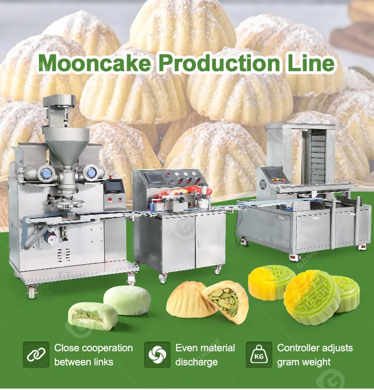 Moon Cake Filled Production Line - Automatic & Efficient