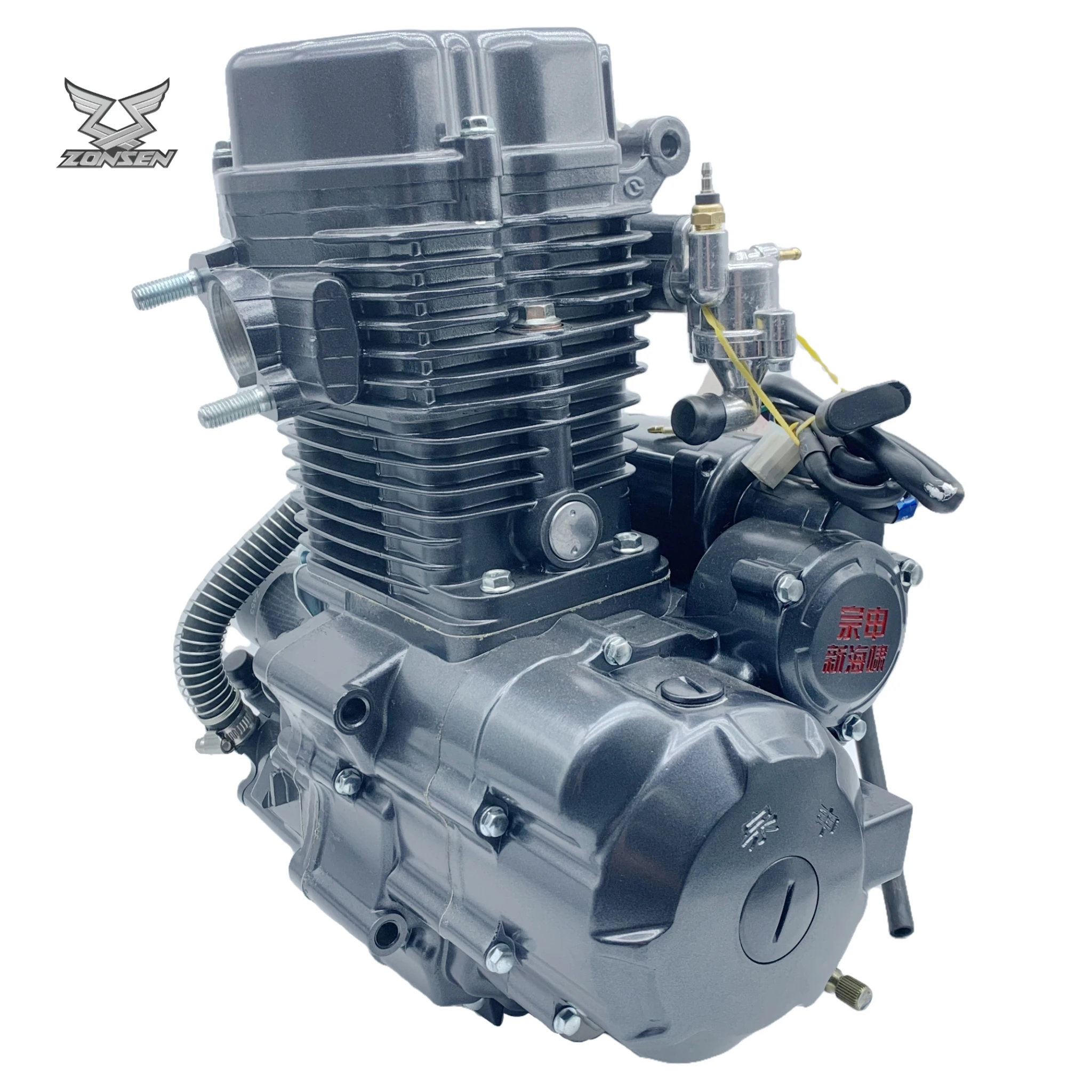 Zongshen 200cc Motorcycle Engine Cg200-g Motor De 4 Tiempos Cg200 Water ...