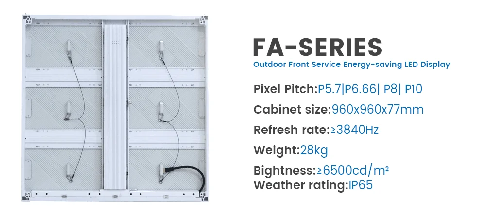 Stable Performance Outdoor Led Advertising Display P5 P6 P8 P10 High ...