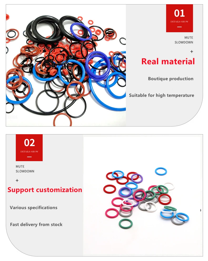 Good Quality Different Size And Material Nbr/fkm/epdm Silicone Oring O ...