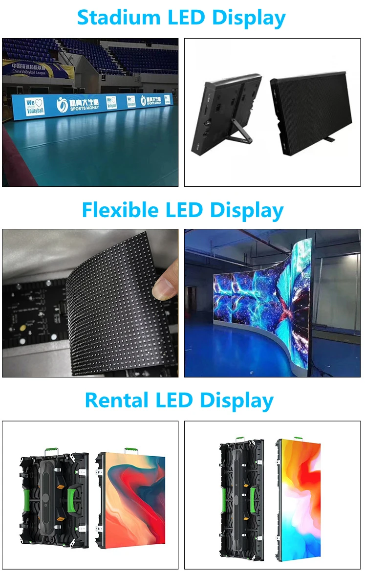 Indoor Led Display Case Packages Hanging Panel 1000x500mm Screen P3.91 ...