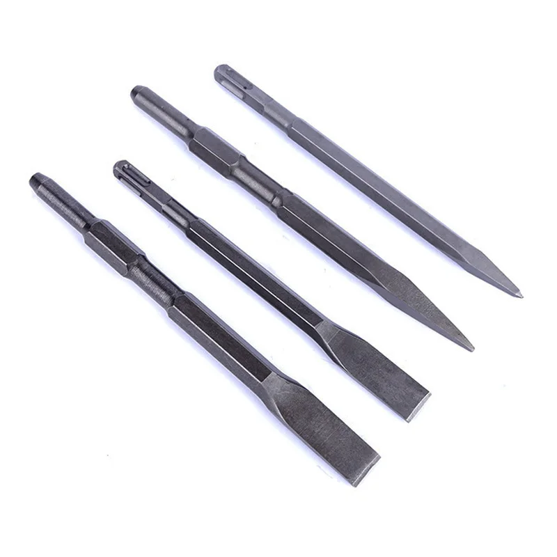 Air Hammer Pneumatic Cold Chisel Carbide Tipped Stone Chisels SDS Plus ...