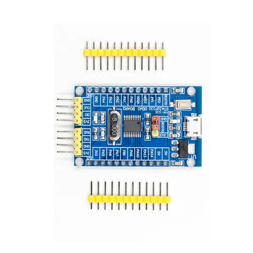 Taidacent STM32F0 Discovery Board MCU Pengembangan Papan STM32 Sistem ...