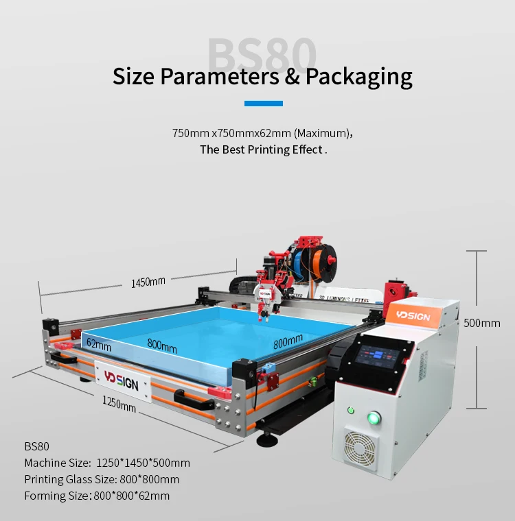 Commercial 3d Sign Printer Dimensional 3d Letter Illuminated Logo ...