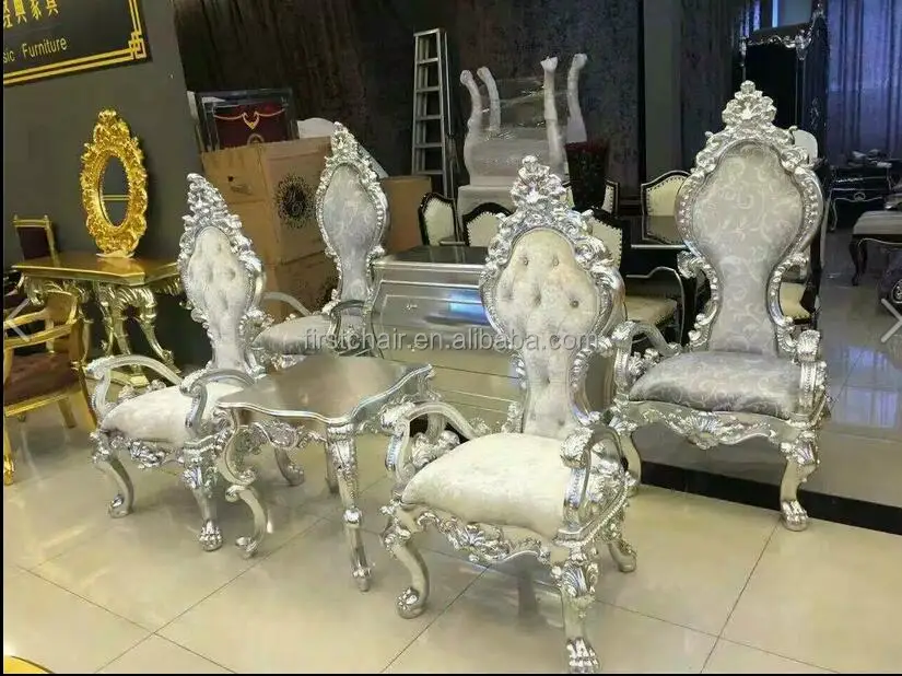 Wholesale Hangmei HM-112 Elegant King Chairs for Weddings-Custom Wood ...