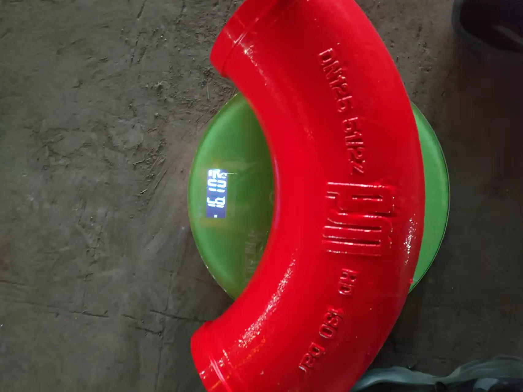 Schconcrete Pump Elbow Sany Delivery Pipe Elbow Dn125 R180 90d Concrete Pump Elbow - Buy Bend ...