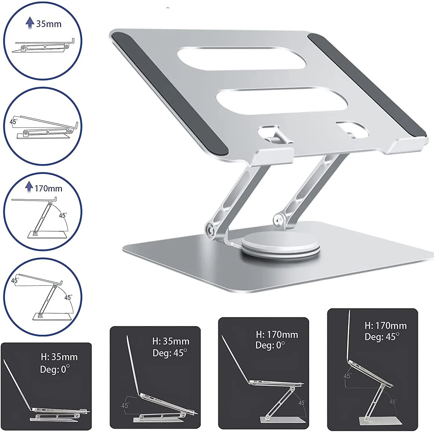 Newrgy Oem Computer Stand For Laptop Monitor Stand Adjustable Computer Foldable Laptop Stand For ...