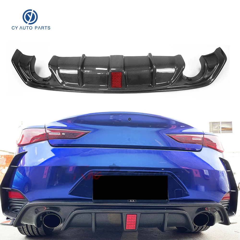 Automotive Parts Rear Diffuser For Infiniti Q60 2016-2022 Upgrade ...