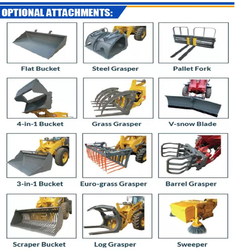 1.5 Ton Telescopic Wheel Loader China Factory Shovel Front End Loader ...