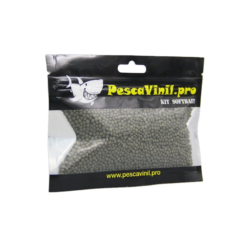 Custom Printing Soft Plastic Fishing Lure Packing Fish Bait Packaging ...