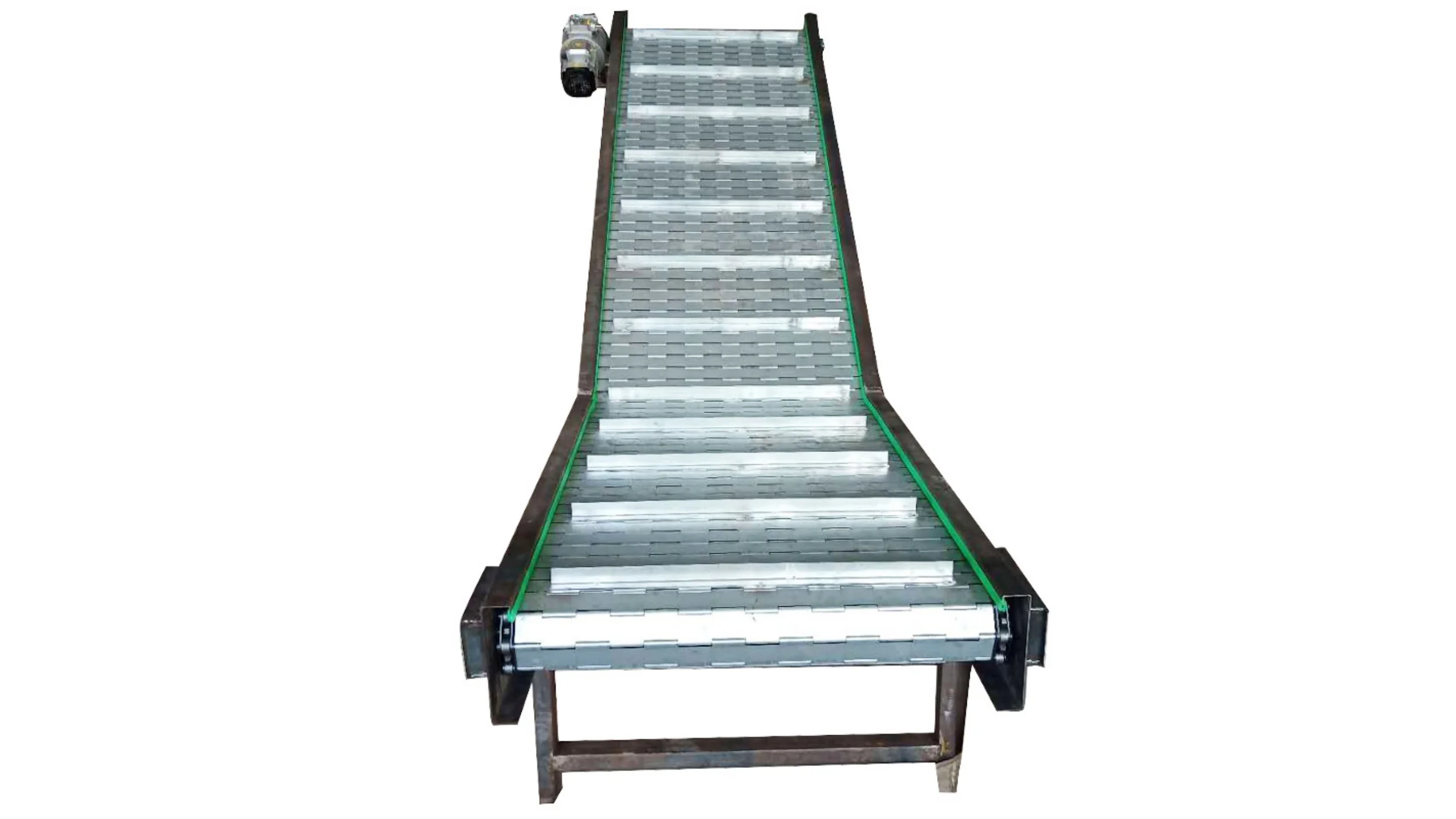 Conveying And Collecting Block Iron And Aluminum Scrap Chain Chip ...