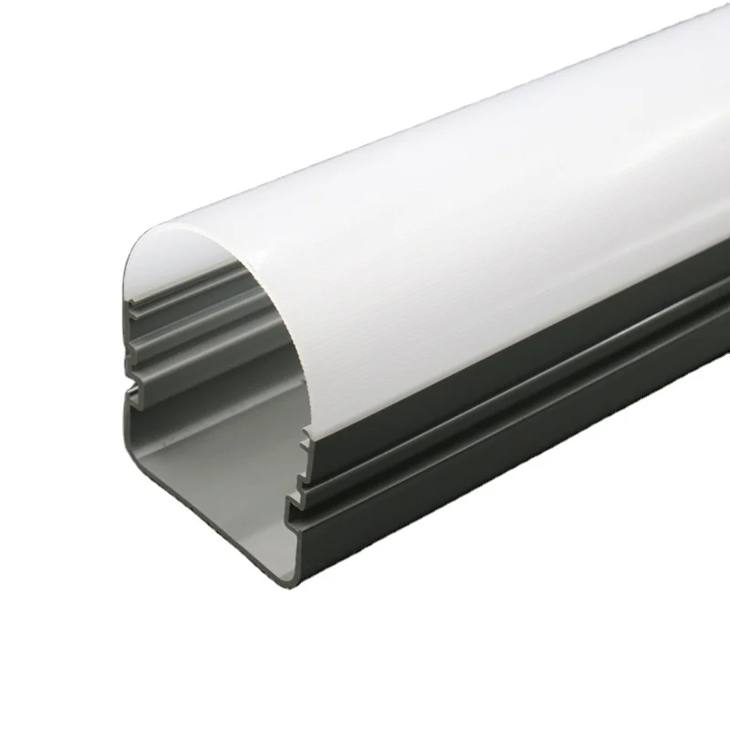 Extrusion Plastic T5 T8 Led Tube Lighting Cover Pc Pmma Diffuser - Buy ...