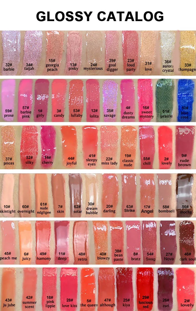 Private Logo 163 Colors Low Moq Lipgloss Vegan Matte Liquid Lipstick ...