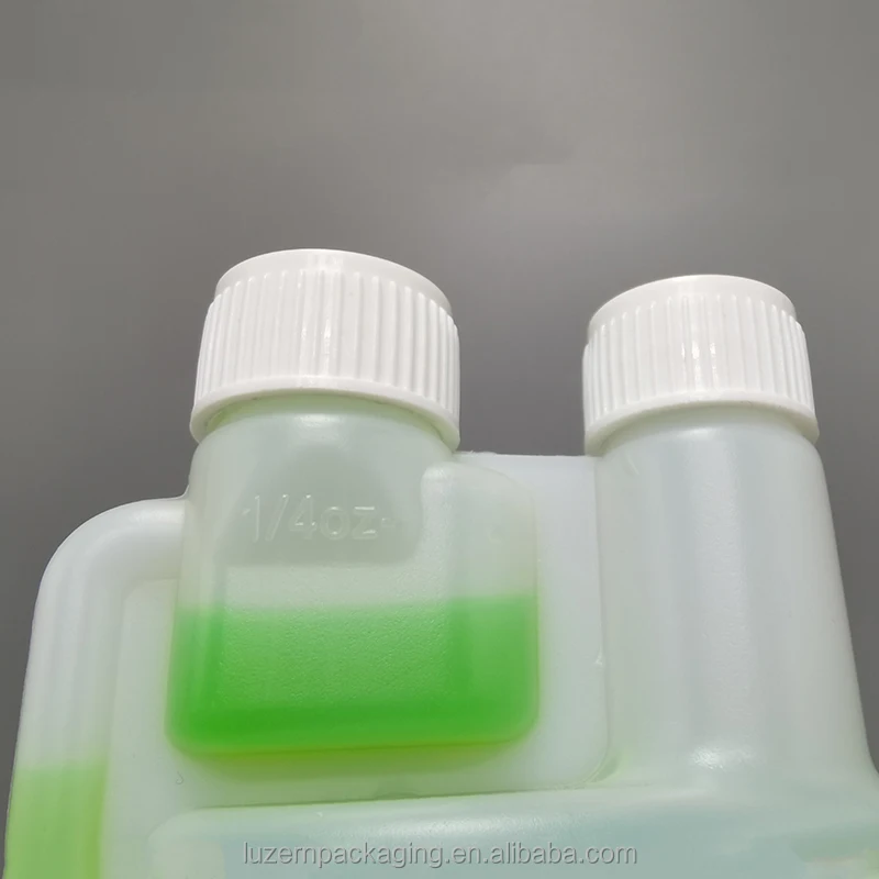 3 Oz 100ml HDPE Double Neck Dosing Bottle for Veterinary Medicine