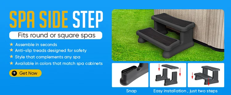 Plastic Hot Tub Step 2*steps Spa Step Fits Any Spa Tub - Buy Hot Tub ...