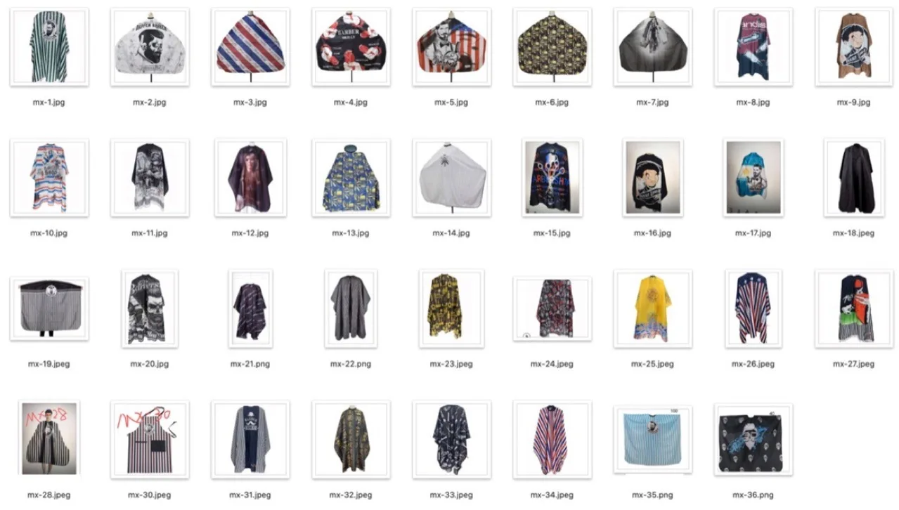 Waterproof Design Barber Capes Custom Logo Capes De Barbier with ...