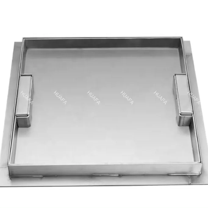 Sus304/sus201 Stainless Steel Floor Manhole Cover Recessed Type - Buy ...