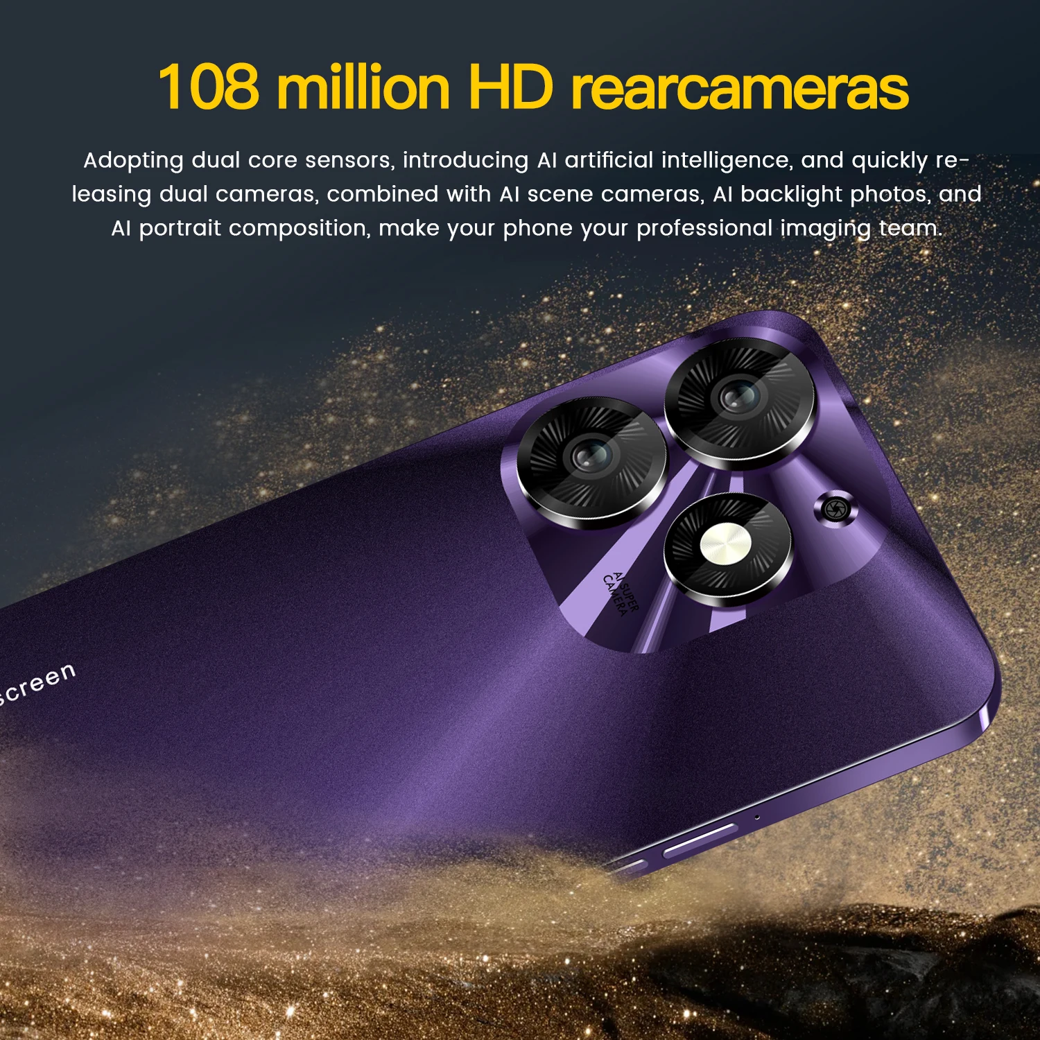 5g Mobile Phone Spark 10 Pro Otg Function 16gb+1tb 7800mah High Quality ...