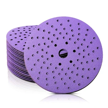 Durable Purple Sandpaper Automotive Polishing Hook & Loop Film Sanding ...