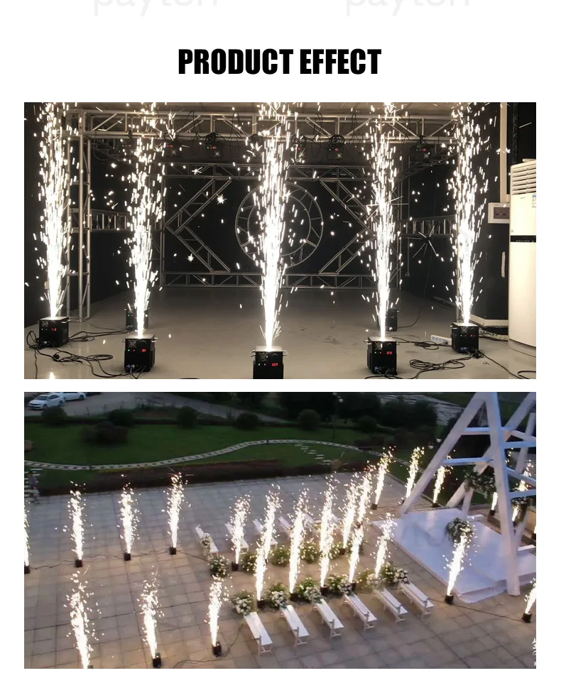 Large Style Cold Sparkler Machine Cold Spark Machine Fountain Fireworks ...