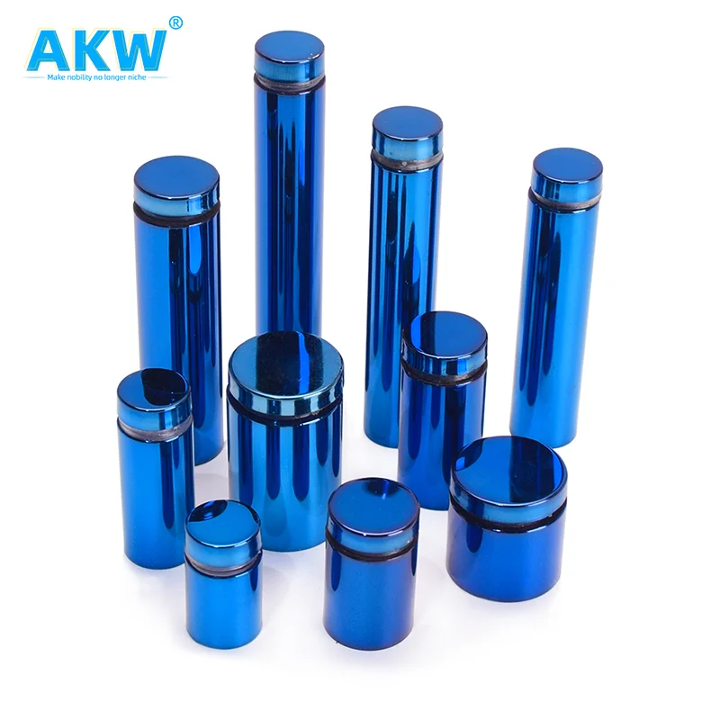 Akw Photo Frame With Glass Standoffs Brackets Stainless Steel Standoff ...