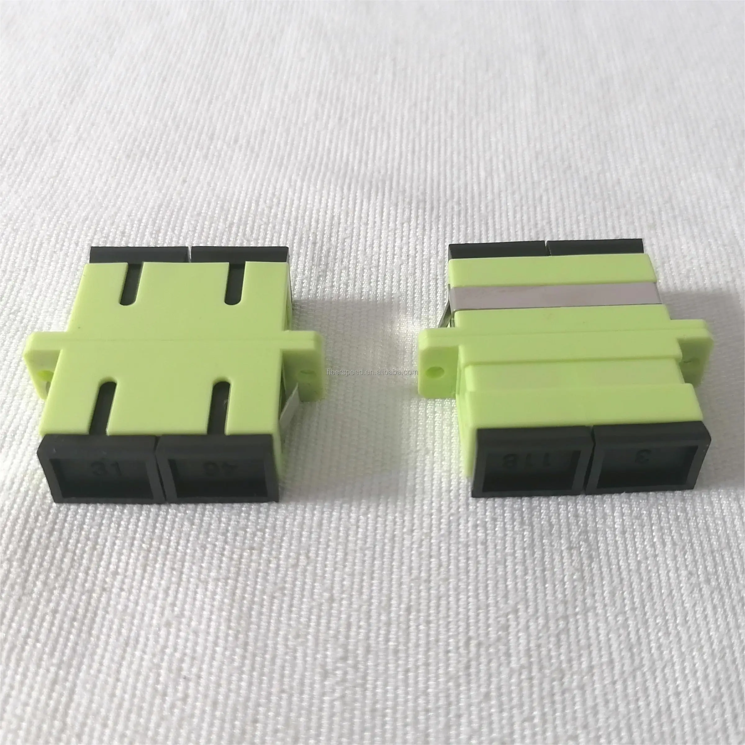 Sc Duplex Om5 Optical Fiber Adapter Flanged Sc Mid Coupler Ftth Coupler ...