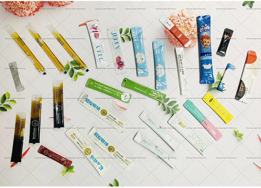 Automatic Liquid Small Stick Shaped Sachet Multi Lanes Liquid Sachet ...