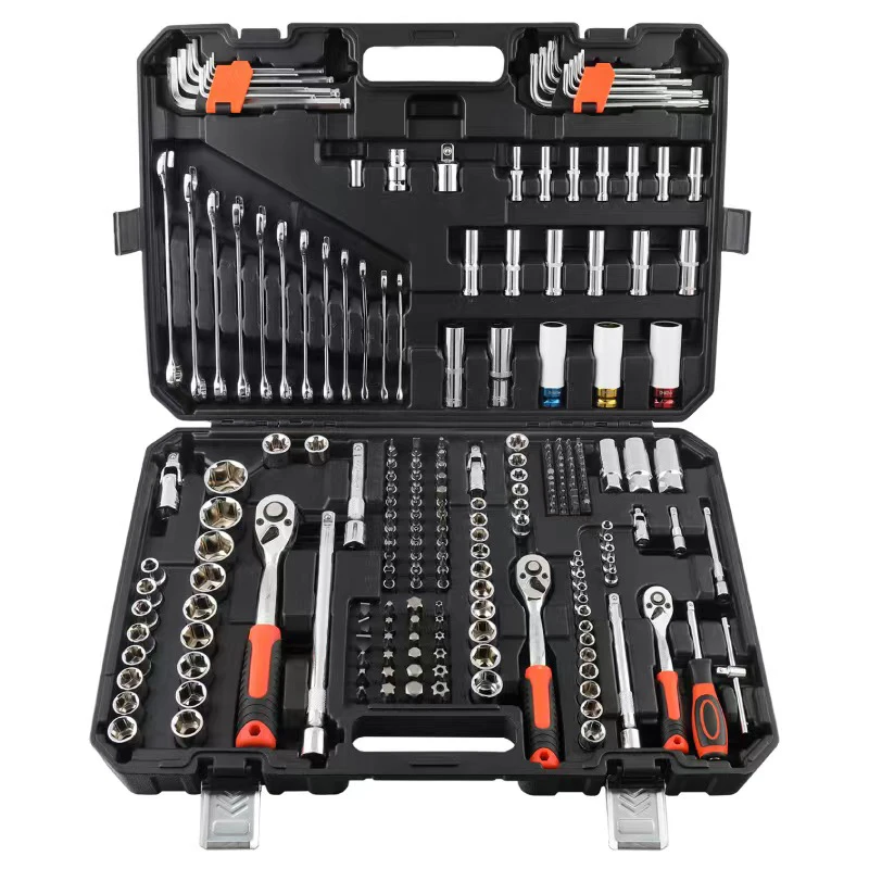 Heavy Duty 219PCS Hardware Toolbox Kits Electrician Special Maintenance ...