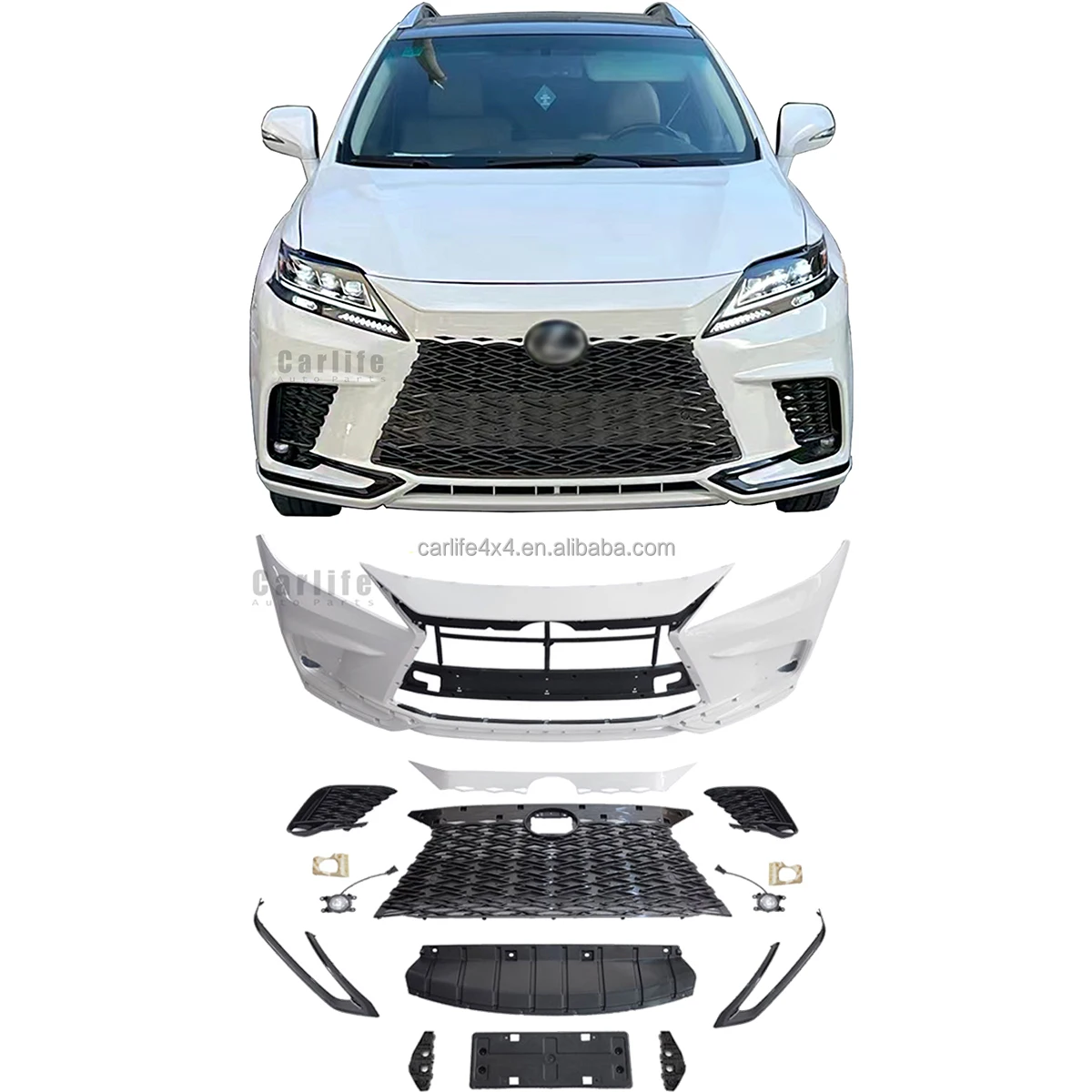 Body Kits for Lexus RX 2009-2015 Upgrade 2023 F Sport Model