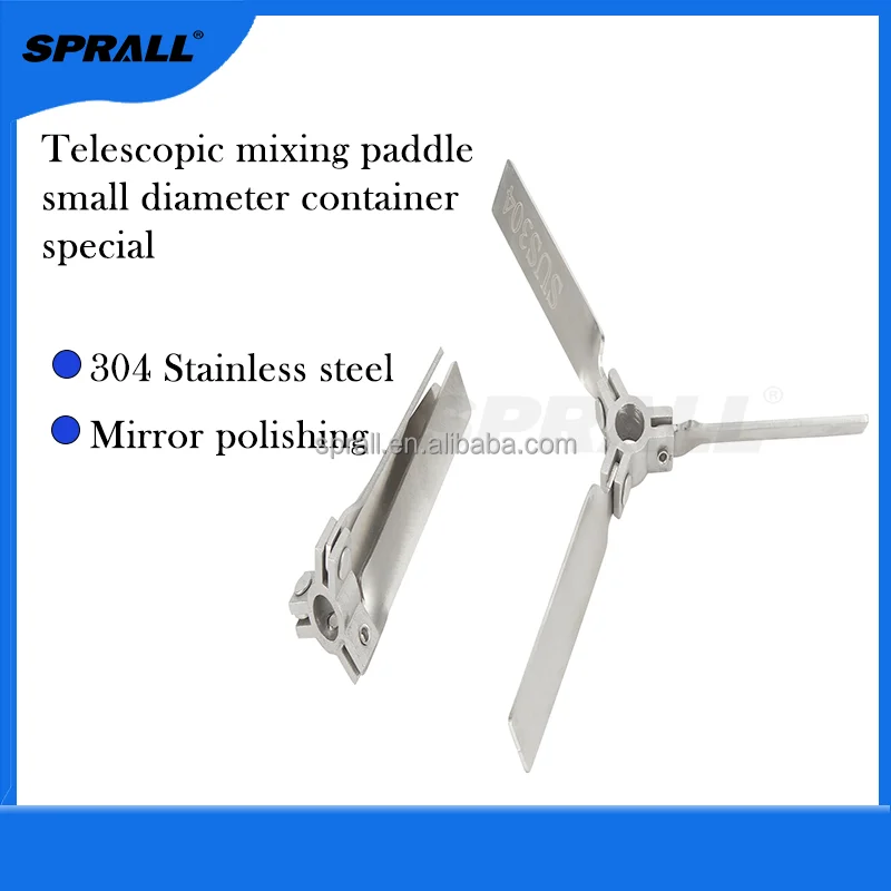 SPRALL Industrial IBC Tank Pneumatic Mixer - 1000L Capacity