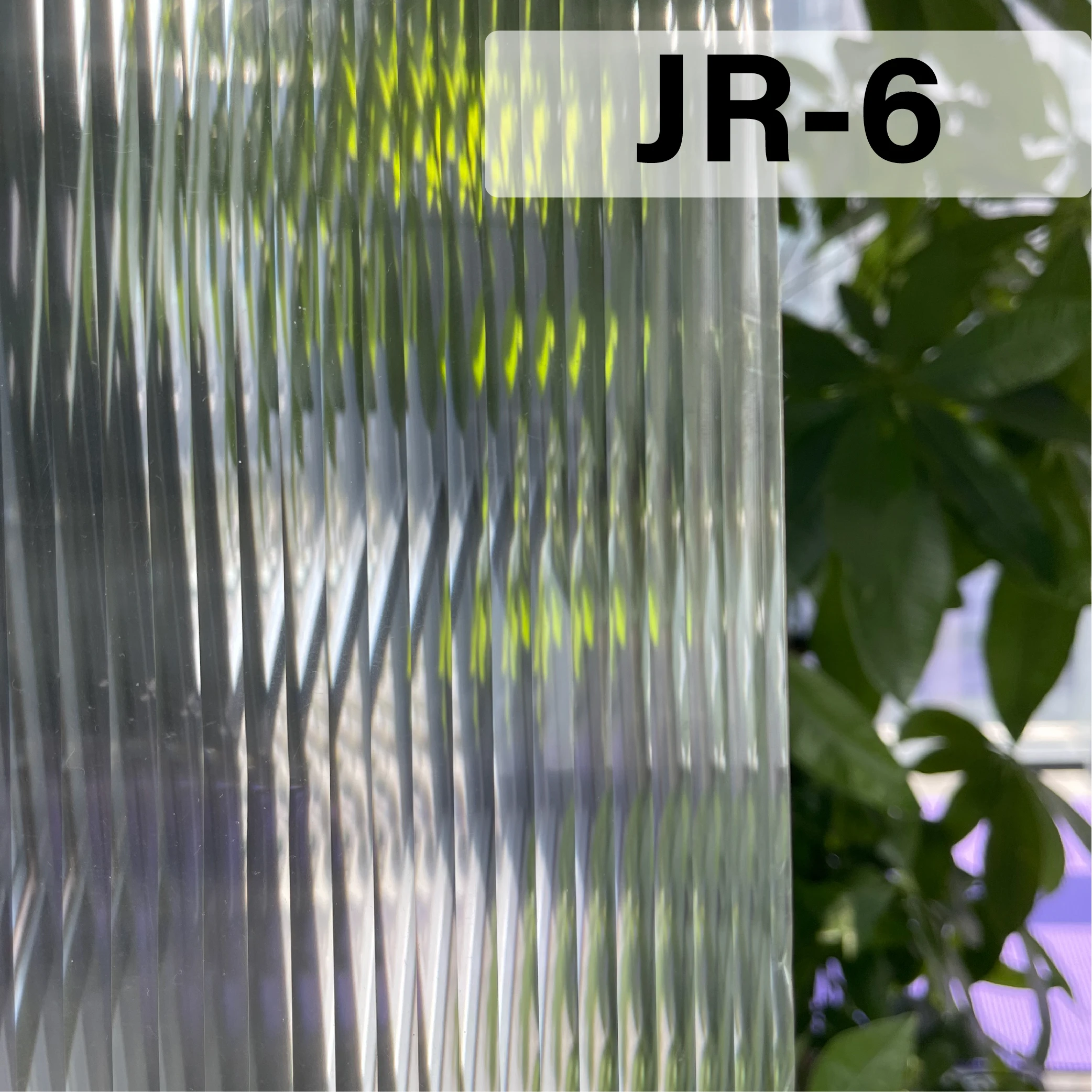 Reeded Glass Window Film Translucent Privacy Film For Window Self ...