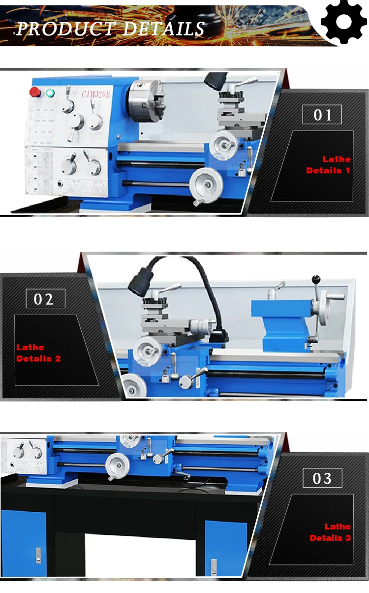 Manual Lathe Cjm320b Mini Lathe Machine Service Philippines - Buy ...