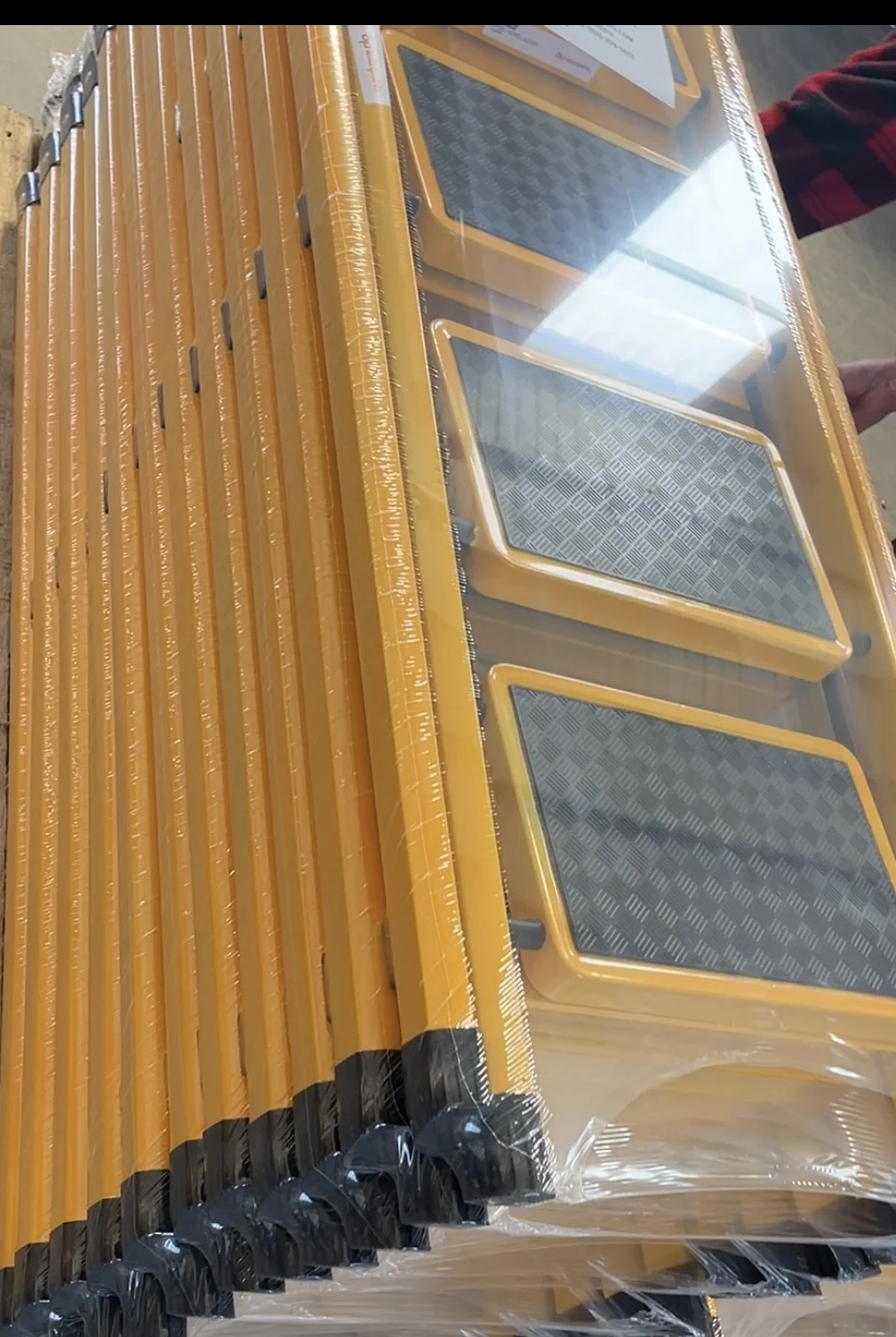 Fold Step Maidean Steel Ladder 3/4/5/6/7 Steps Foldable Iron Ladder ...