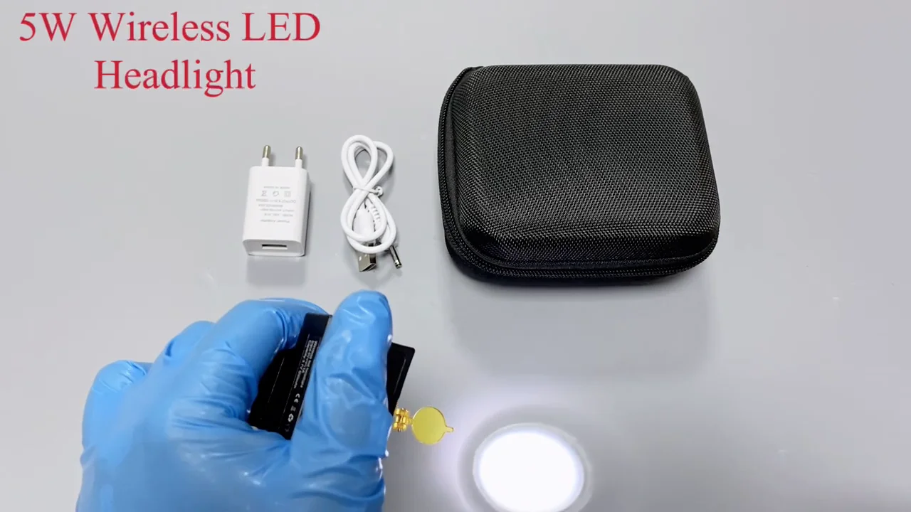 5w Wireless Dental Headlight Led Head Light For Dental Surgical ...