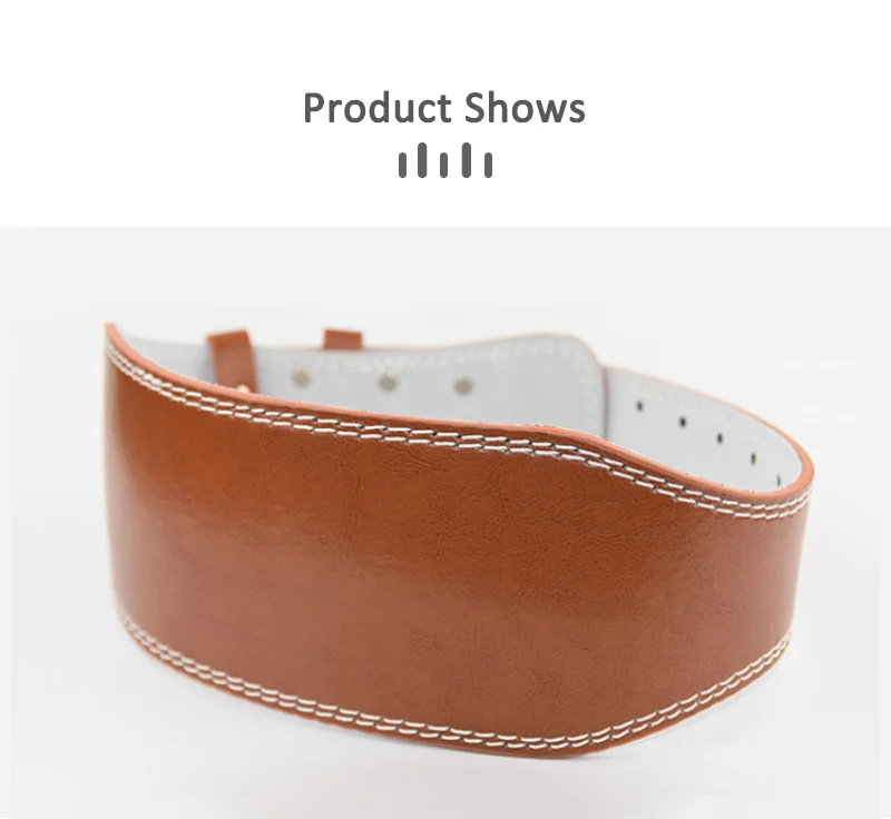 Aolikes Barbell Powerlifting Training Lumbar Back Brace Double Grommet ...