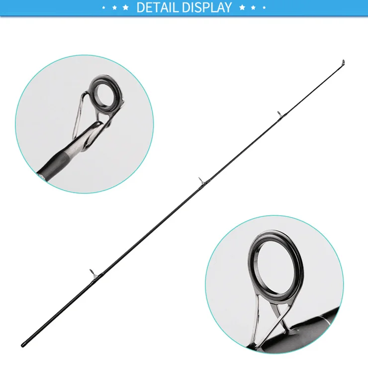 3 Sections 3.6M 3.9M Fishing Rod - Durable Carbon Carp Rod