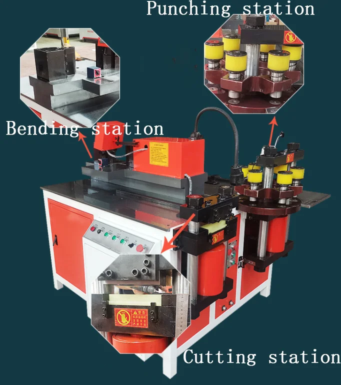Hydraulic Copper Busbar Bending Machine - CNC Processing