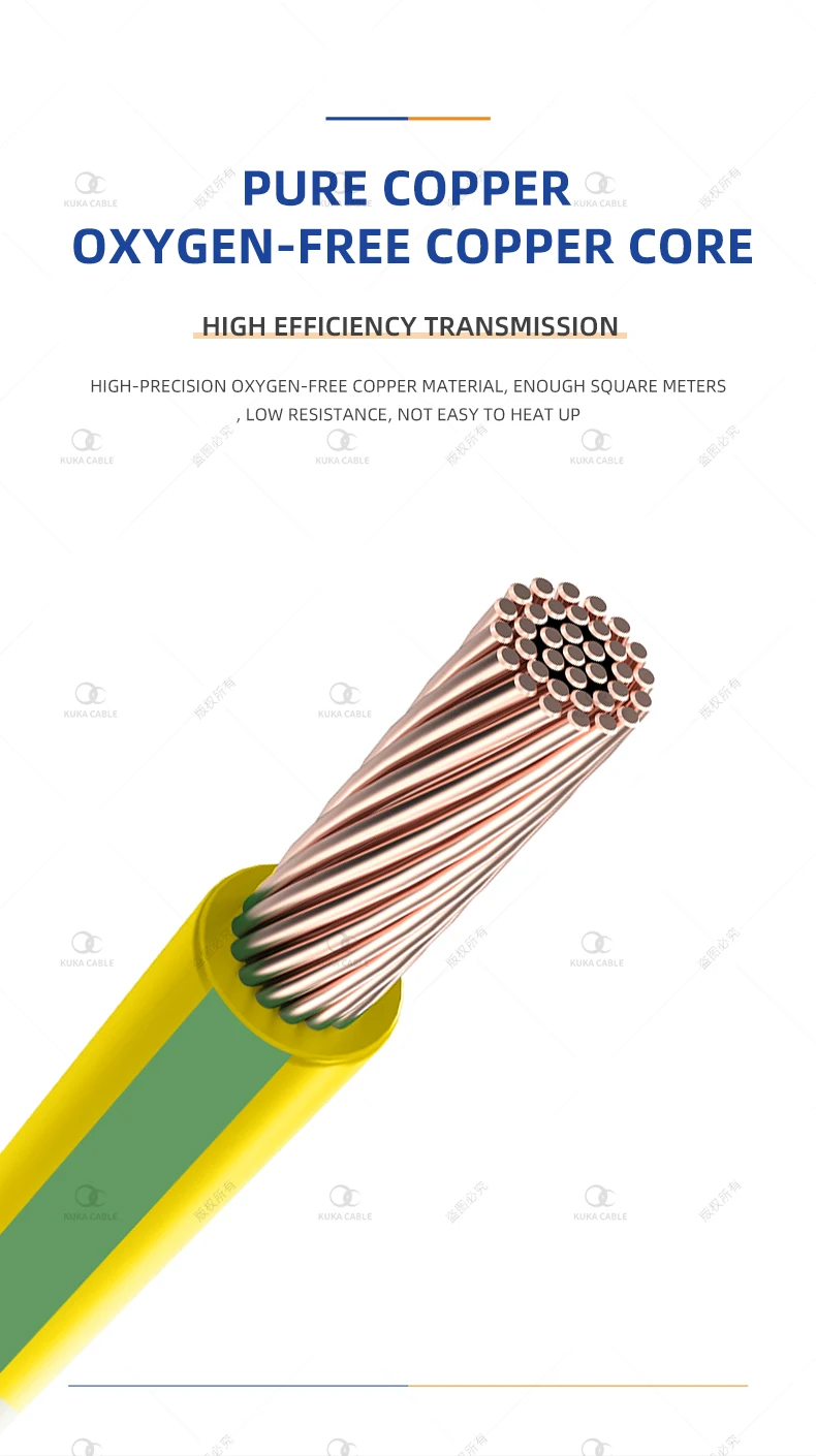 Earth Yellow Green Wire - Reliable Copper Ground Cables