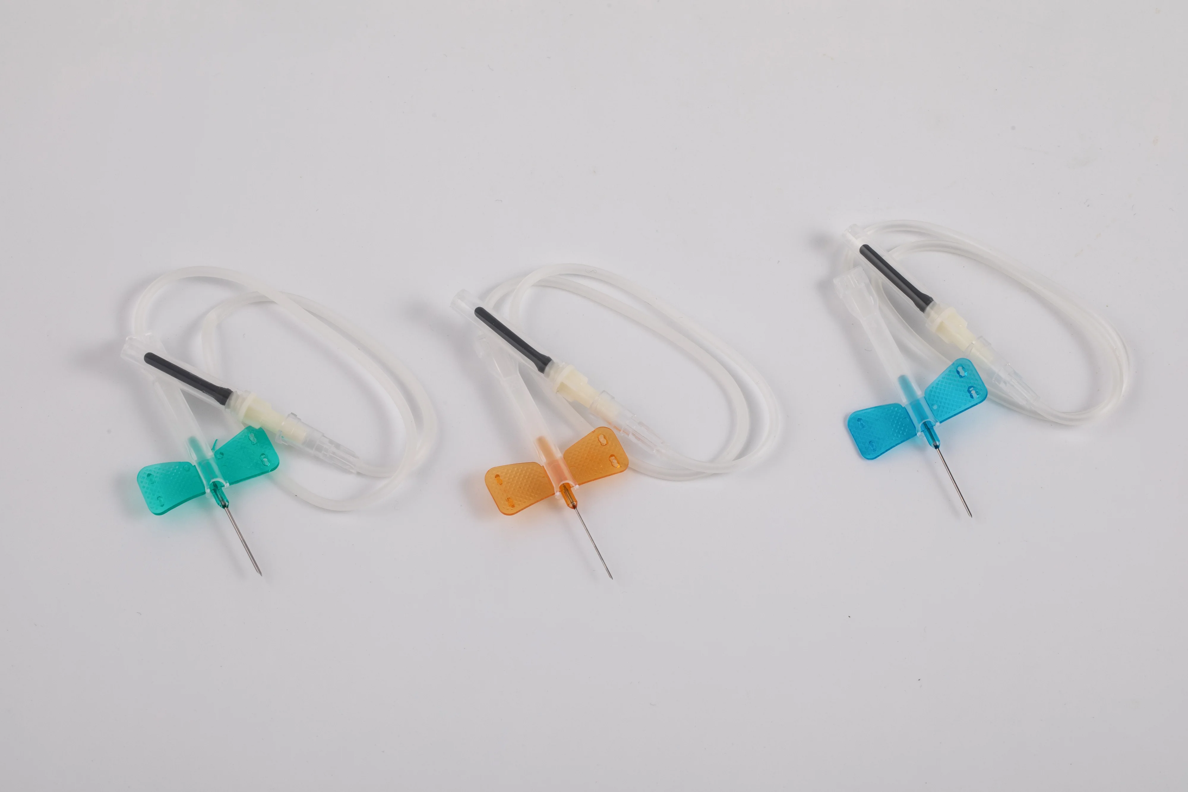 Medical Disposable Safety Vacutainer Butterfly Blood Collection Needle ...