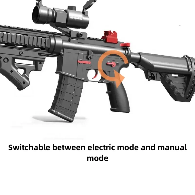 Electric Gel Ball Blasters M4 416 Splatter Gel Water Ball Blaster Toy ...