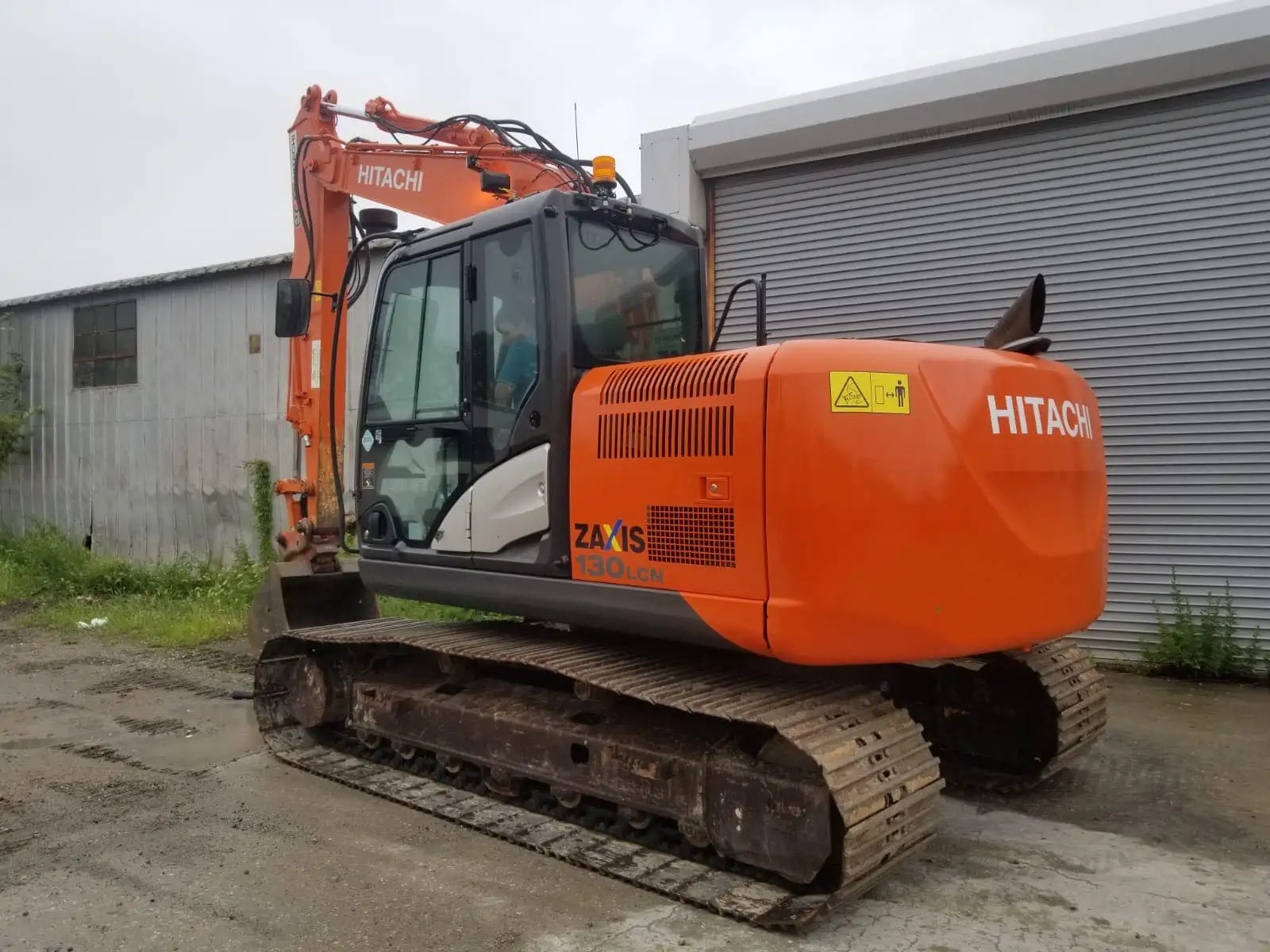 Used Excavator Japanese Hitachi Zx130 Second Hand Hydraulic Crawler 13t ...