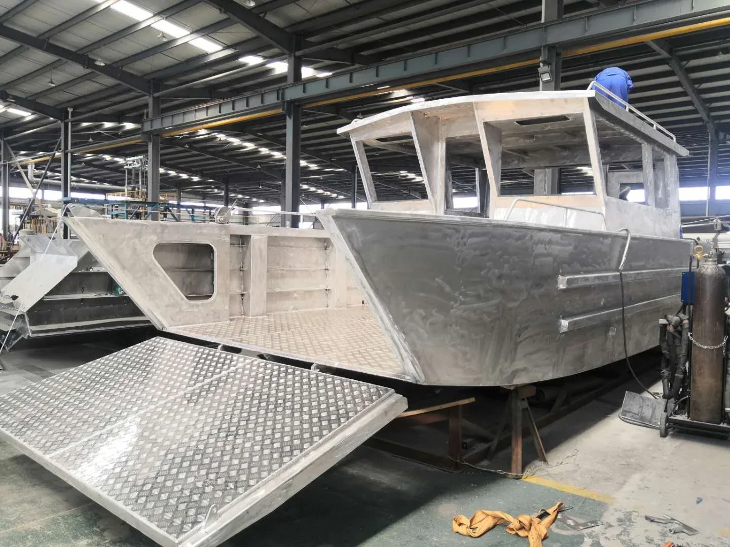 9m Cargo Vessel Offshore Working Boat Landing Craft with Shallow Bottom ...