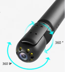 Ptz Dual Security Camera Inspection System 10.1 Monitor 4k Hd Audio ...